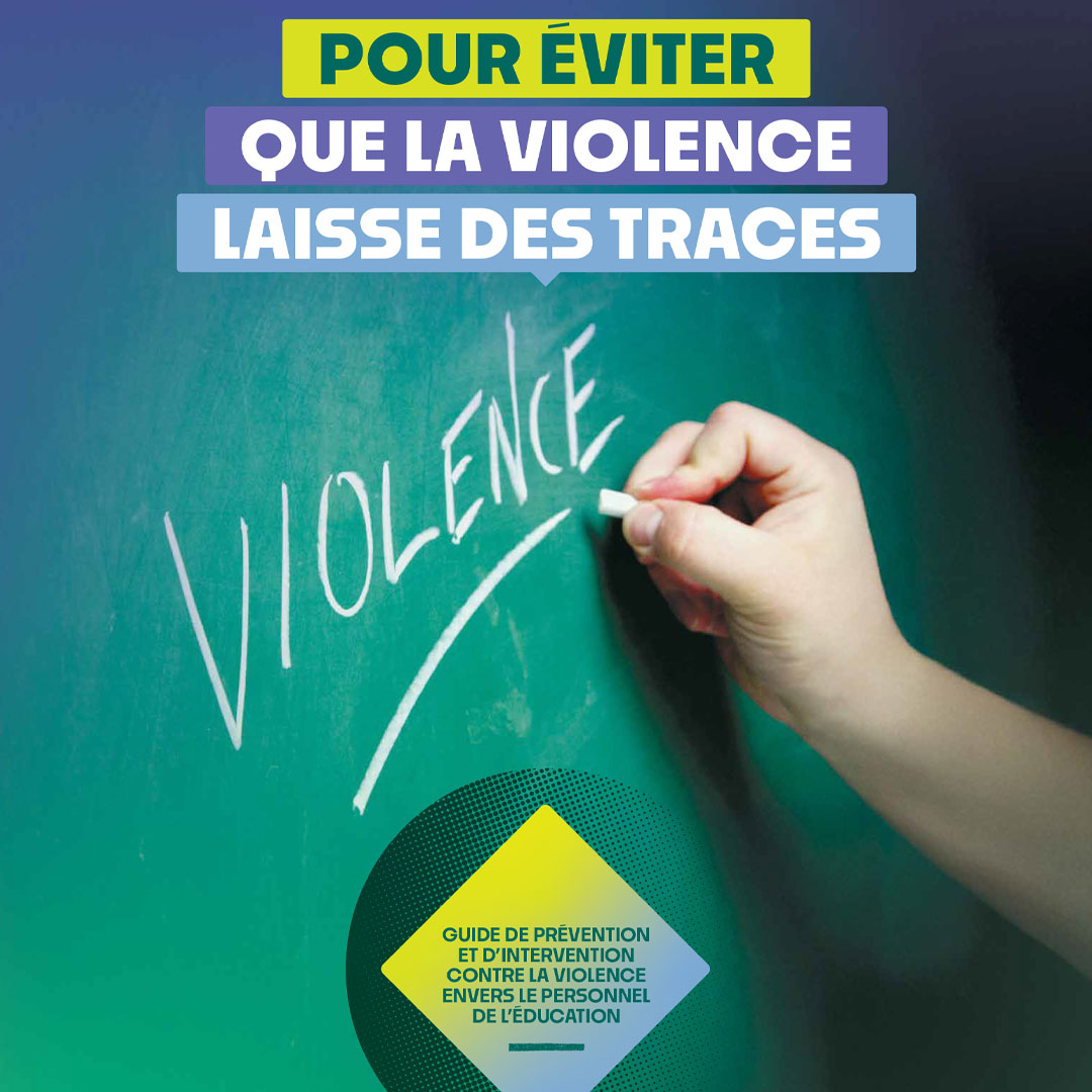 Agir contre la violence en milieu scolaire | FPSS-CSQ – Fédération du personnel de soutien ...